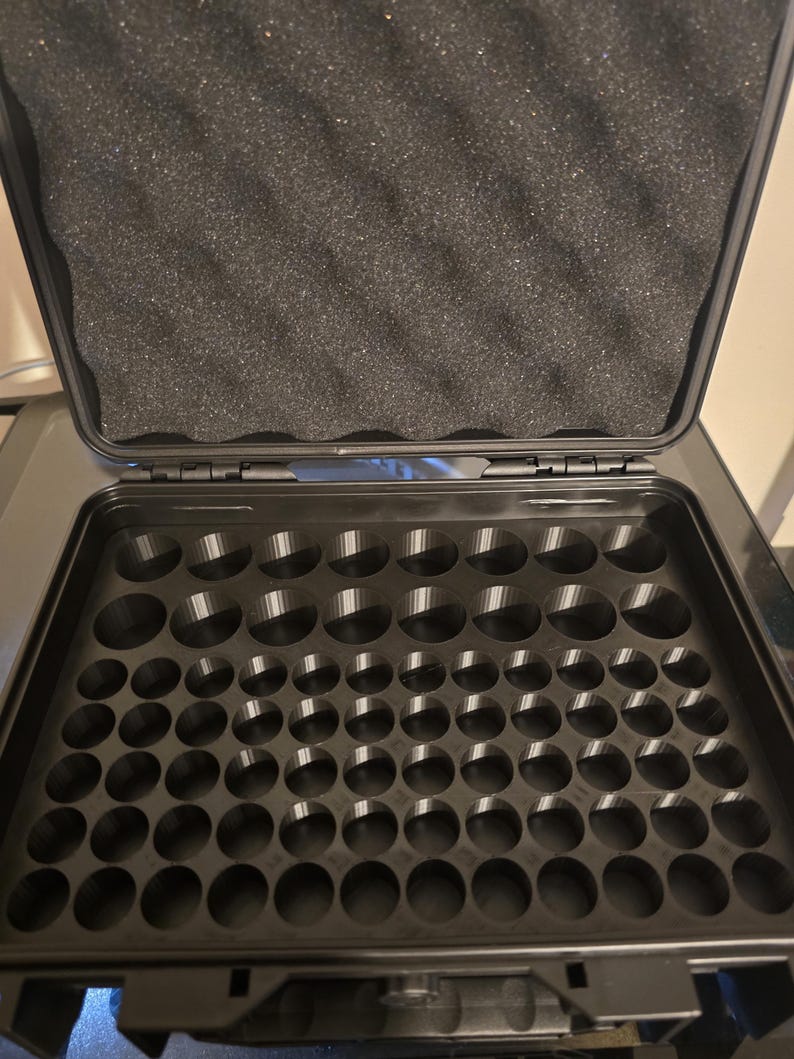 XL Peptide Vial Storage Case – Rugged 144× 3ml / 40× 10ml Box ...