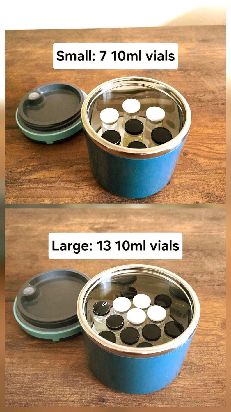 Insulated Peptide Vial Case – Cold Storage Box, Fits 3ml / 10ml ...