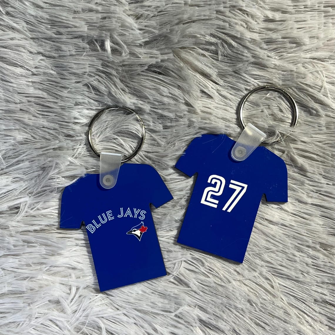 Toronto Blue Jays Personalized Jersey Keychain, Custom Name and Number ...