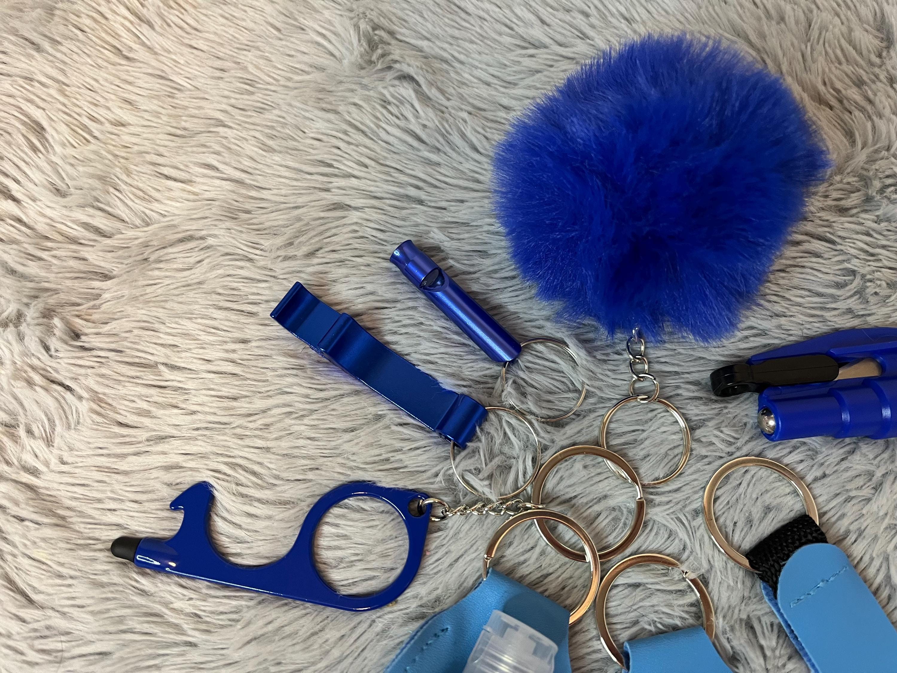 9pcs Blue Safety Keychain Set - Etsy Canada