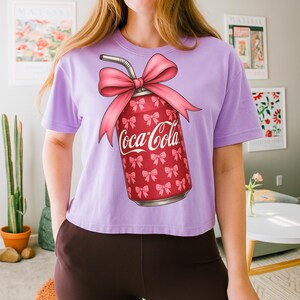 Coke in Can Coquette Pink Bow Pink Coca Cola Valentines Vintage Diet ...