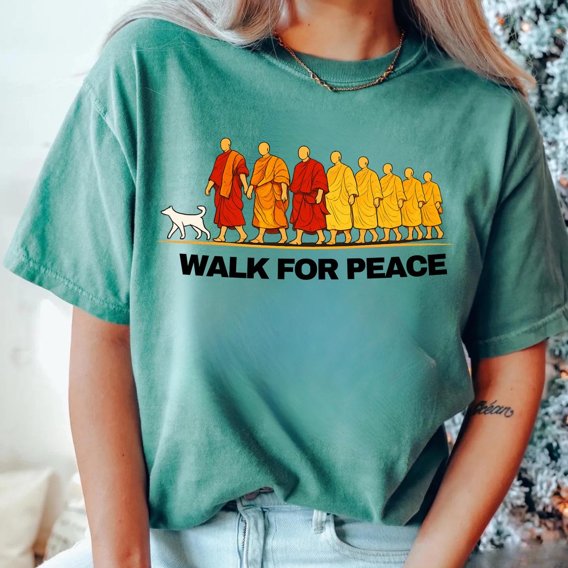 Walk for Peace Monk Png, Buddhist Walk for Peace, Peaceful Meditation ...