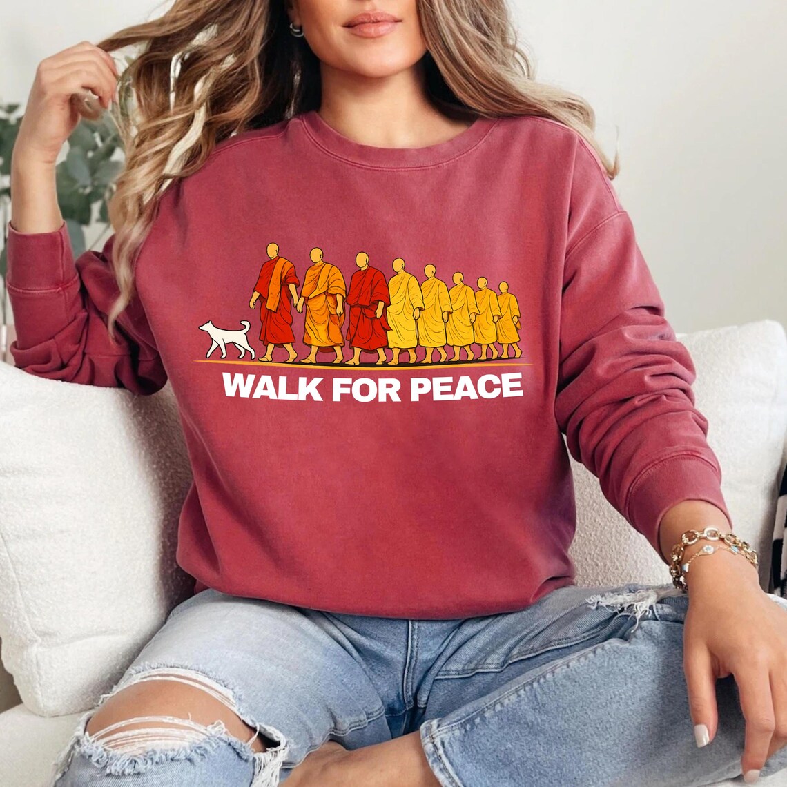 Walk for Peace Monk Png, Buddhist Walk for Peace, Peaceful Meditation ...