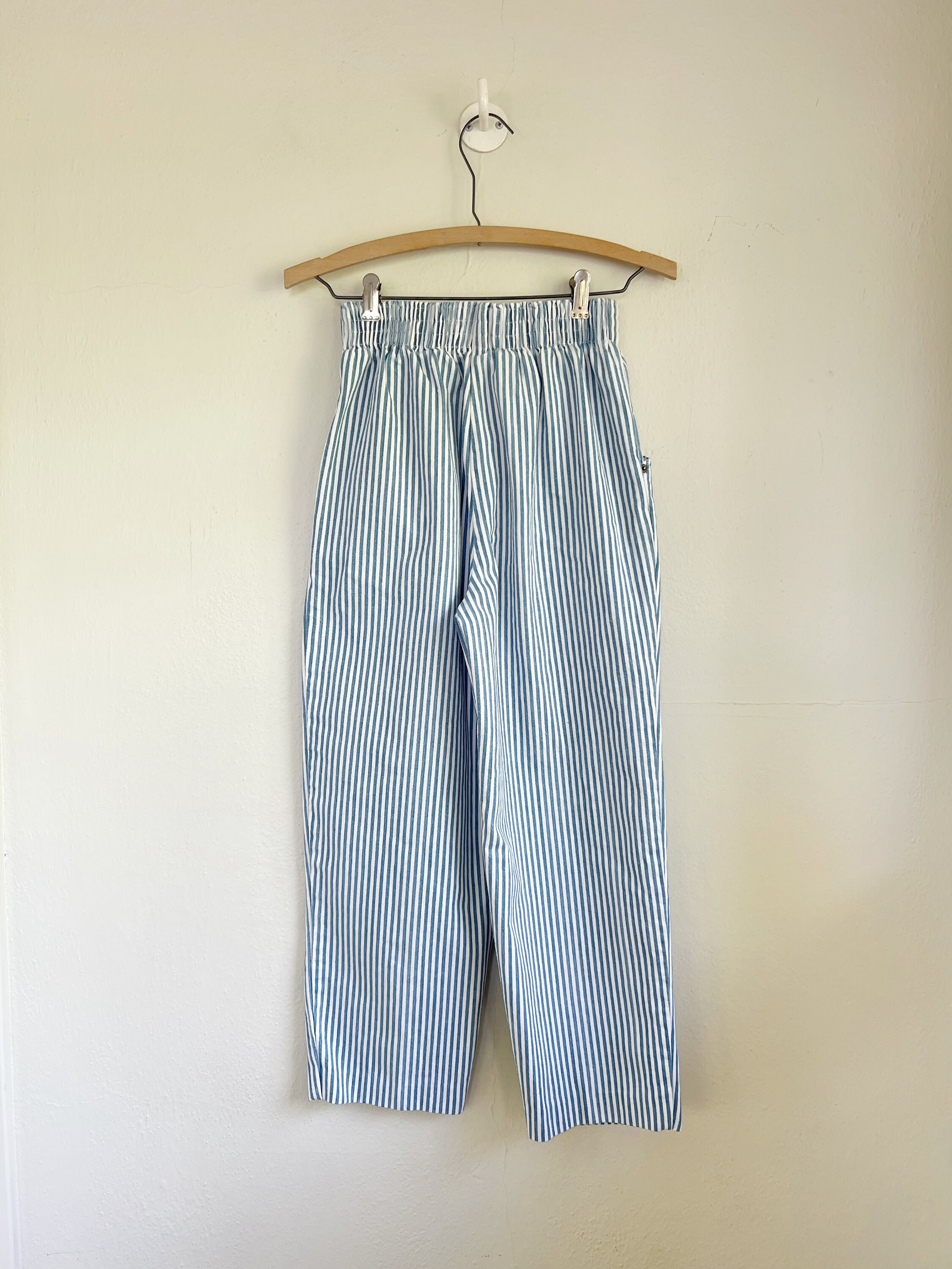 Vintage Engineer Stripe Canvas Pants - Etsy
