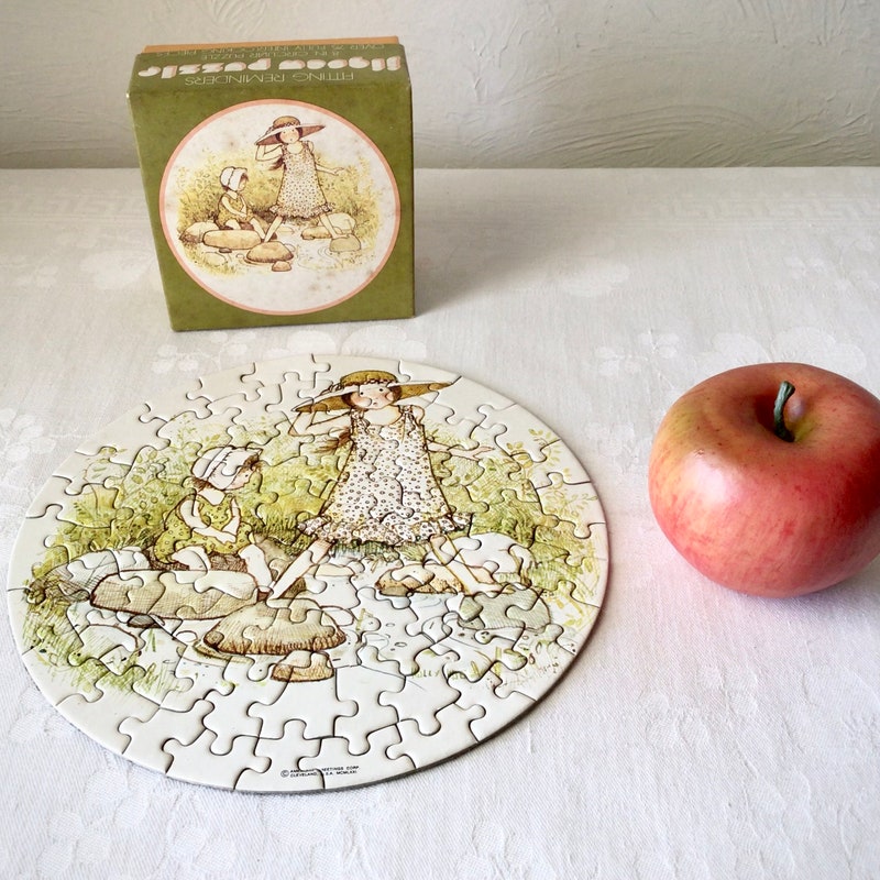 Round Jigsaw Puzzle - Etsy