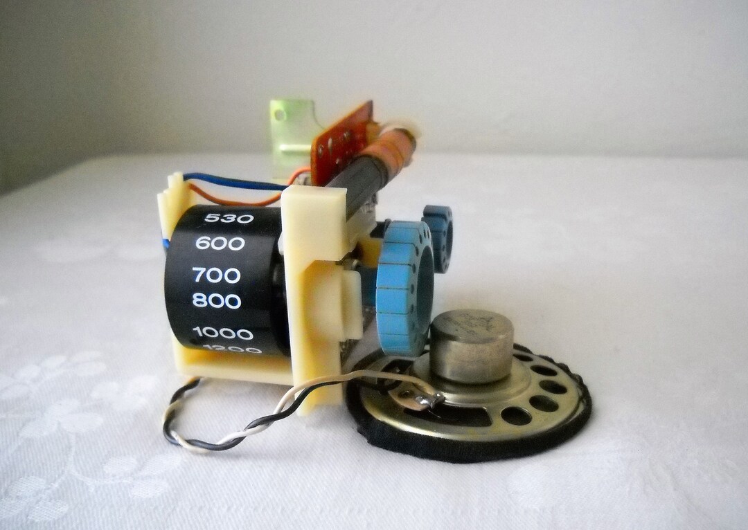 Clock Radio Dial Parts, Industrial Art, Midcentury Vintage Panasonic ...