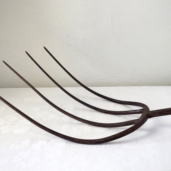 Antique Pitch Fork - Etsy