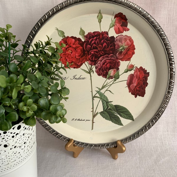 Silver Plates Tray - Etsy