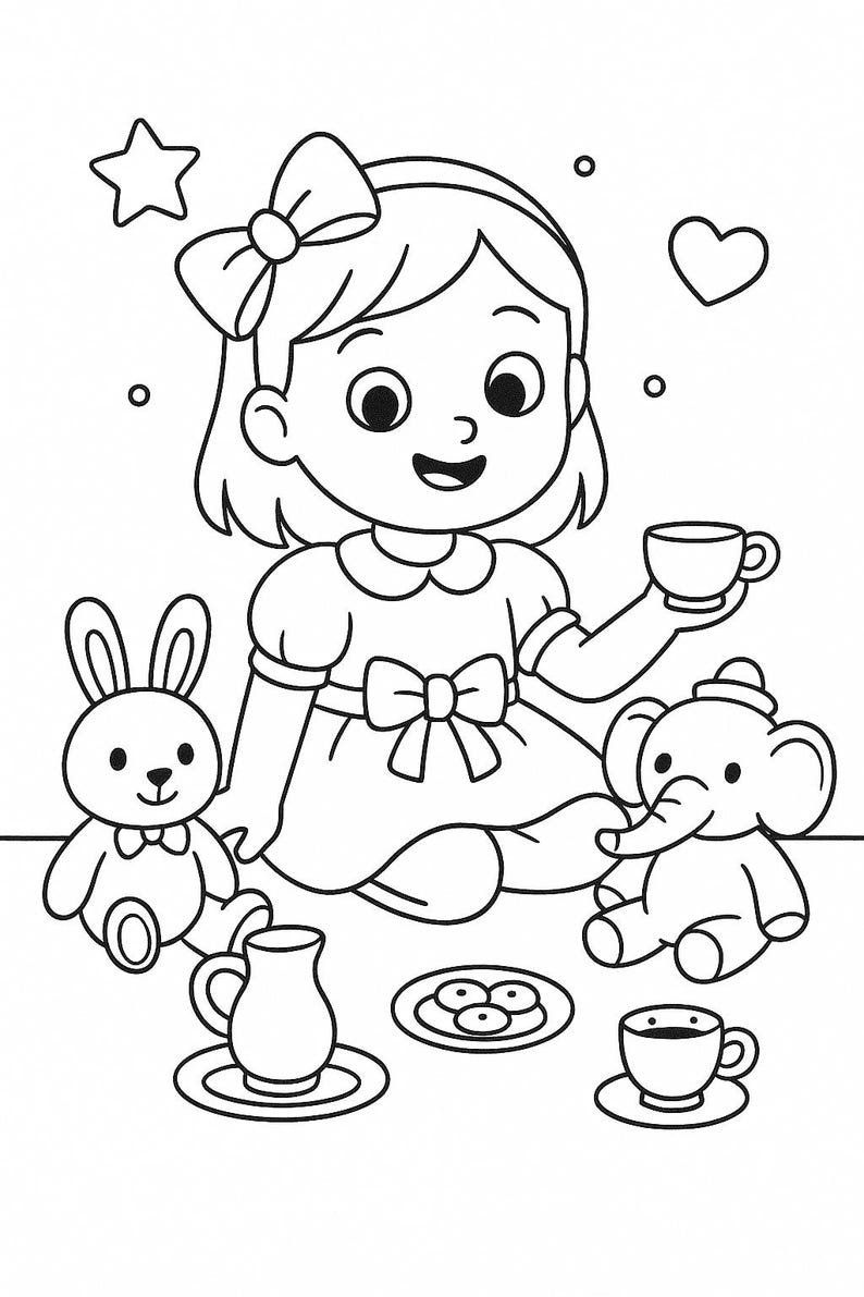 Toys Come to Life Coloring Book for Kids – Printable PDF, Fun Pages for ...