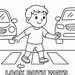 Safety Rules Coloring Book for Kids (PDF, Ages 5-8) - Etsy