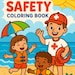Water Safety Coloring Book for Kids (ages 5–8) – Printable PDF - Etsy