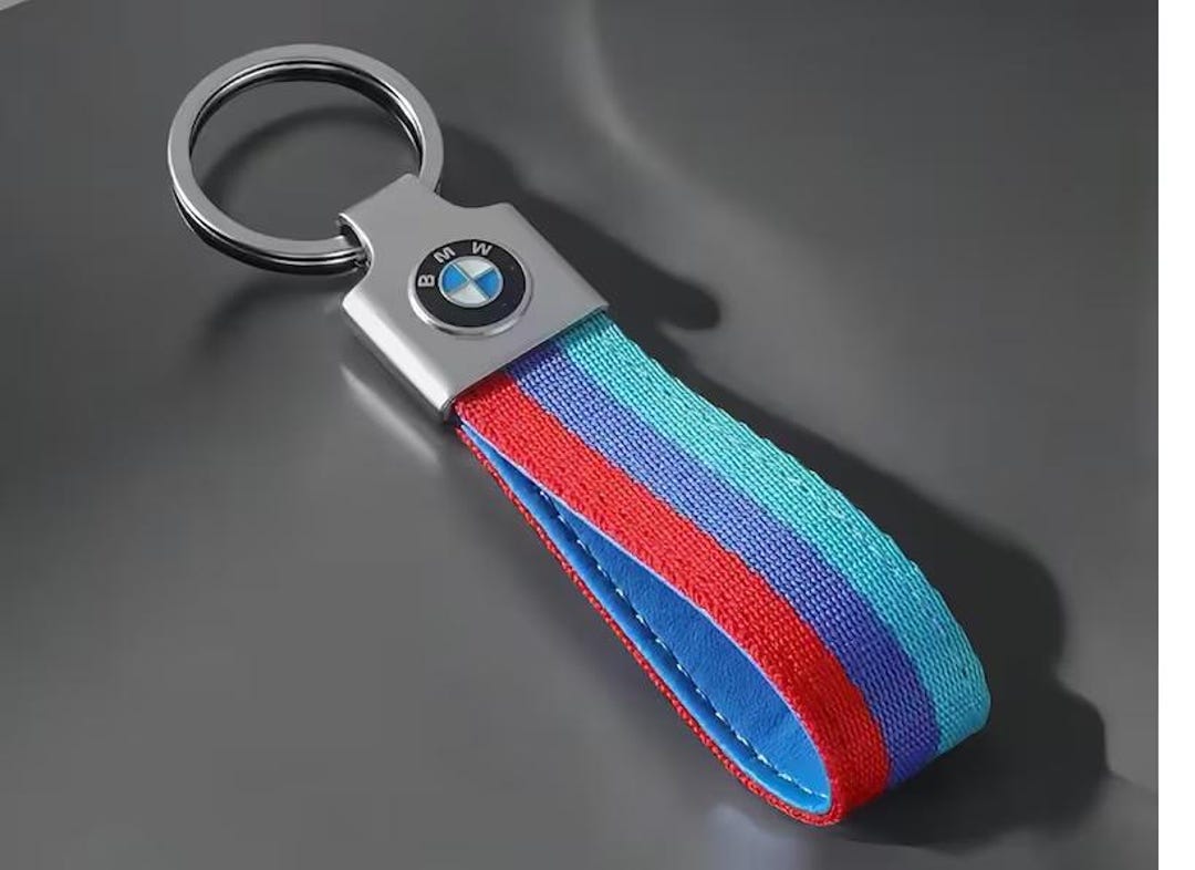 BMW Key Ring With BMW Logo in the Typical BMW Colors. Car Accessories ...