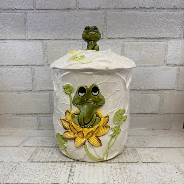 Frog Canister Set - Etsy