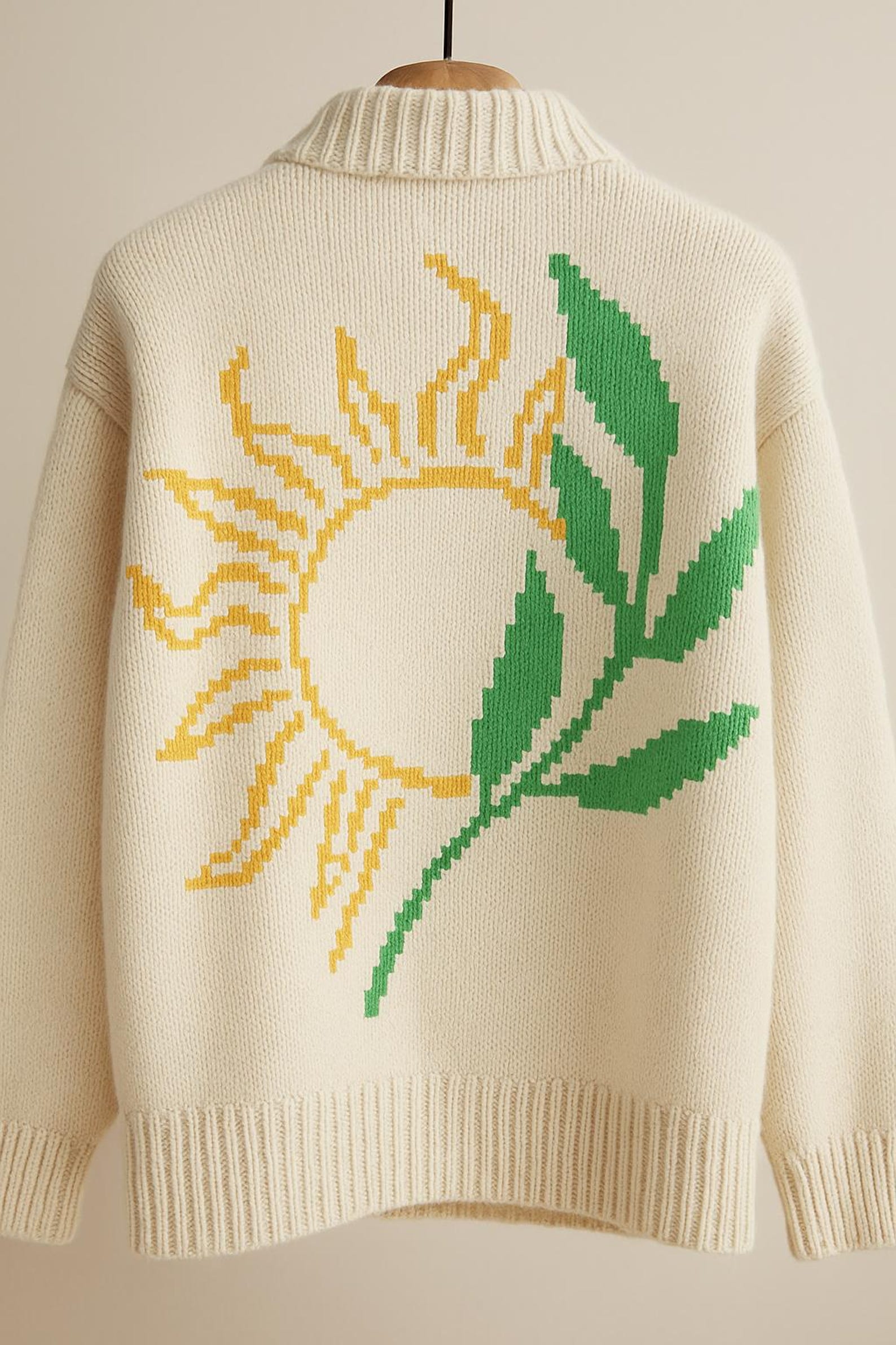 Colorwork Knitting Pattern: Sun Design - Intarsia PDF - Etsy