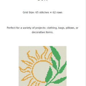 Colorwork Knitting Pattern: Sun Design - Intarsia PDF - Etsy