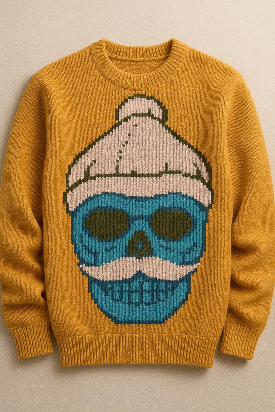 Knitting Chart “skull” – Bold and Artistic Design (PDF Pattern ...