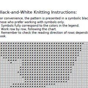 Stars - Intarsia Chart, Knitting Pattern, Instant Download, Color Chart ...