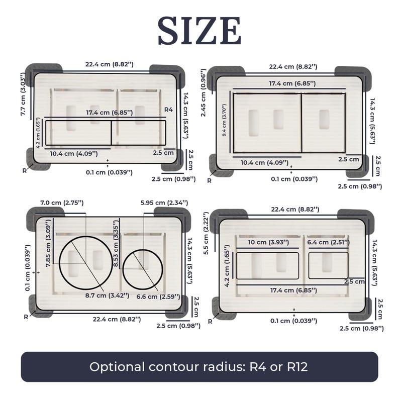 Hidden Toilet Flush Button M1 Edplit (without Consumables) - Сompatible ...