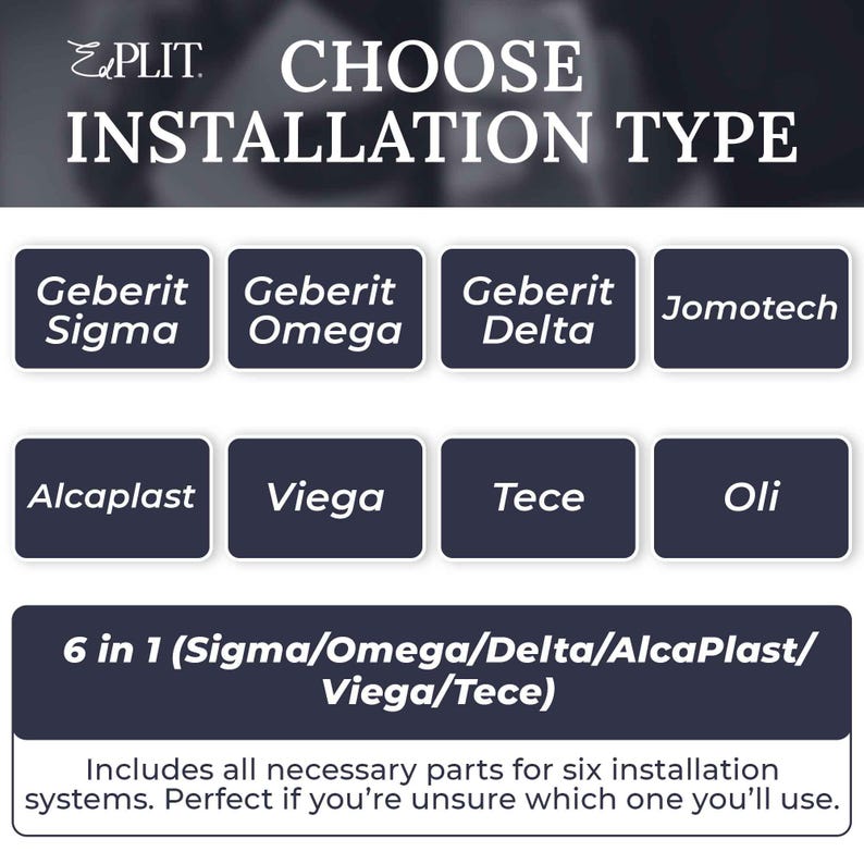 Hidden Toilet Flush Button M1 Edplit (without Consumables) - Сompatible ...