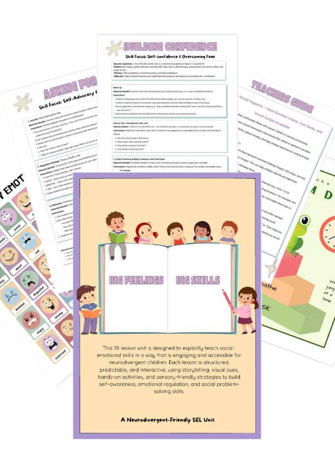 Growth Mindset SEL Unit for Kids – Neurodivergent-friendly Social ...