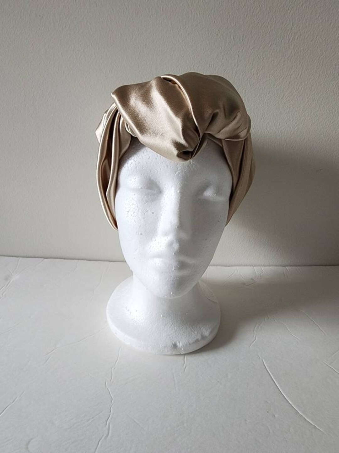 Top Knot Turban/satin Turban/knit Turban Headwear for Women Gifts for ...