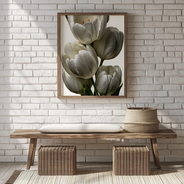 Tulip Wall Art - Etsy