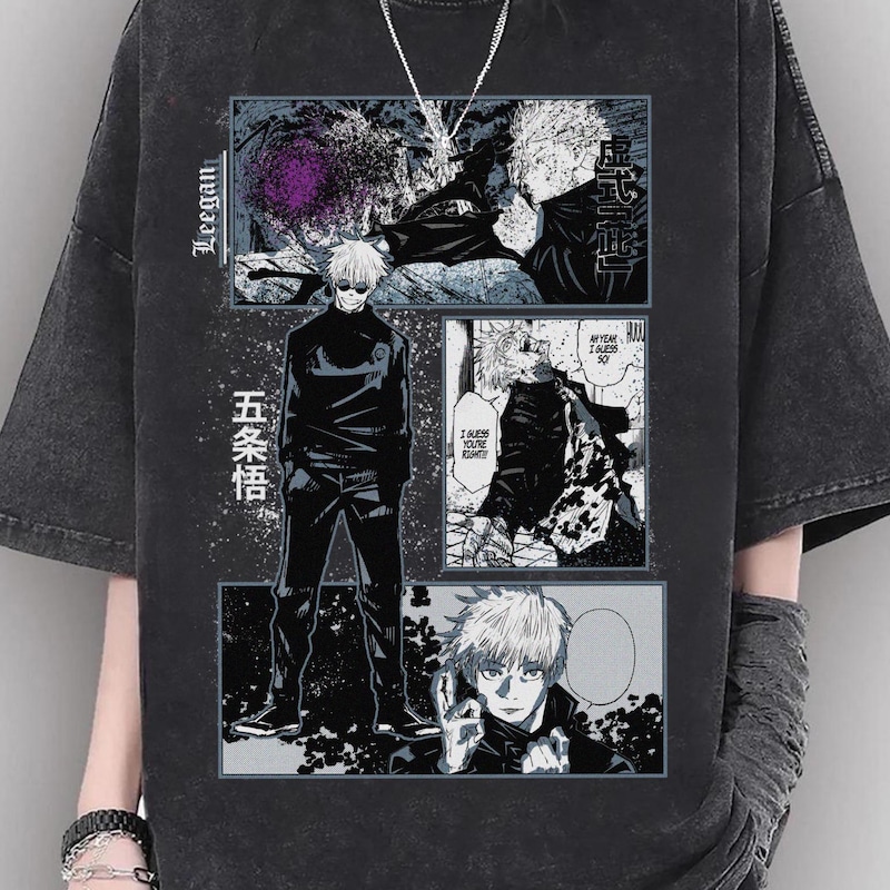 Gojo Satoru Manga Panels - Etsy