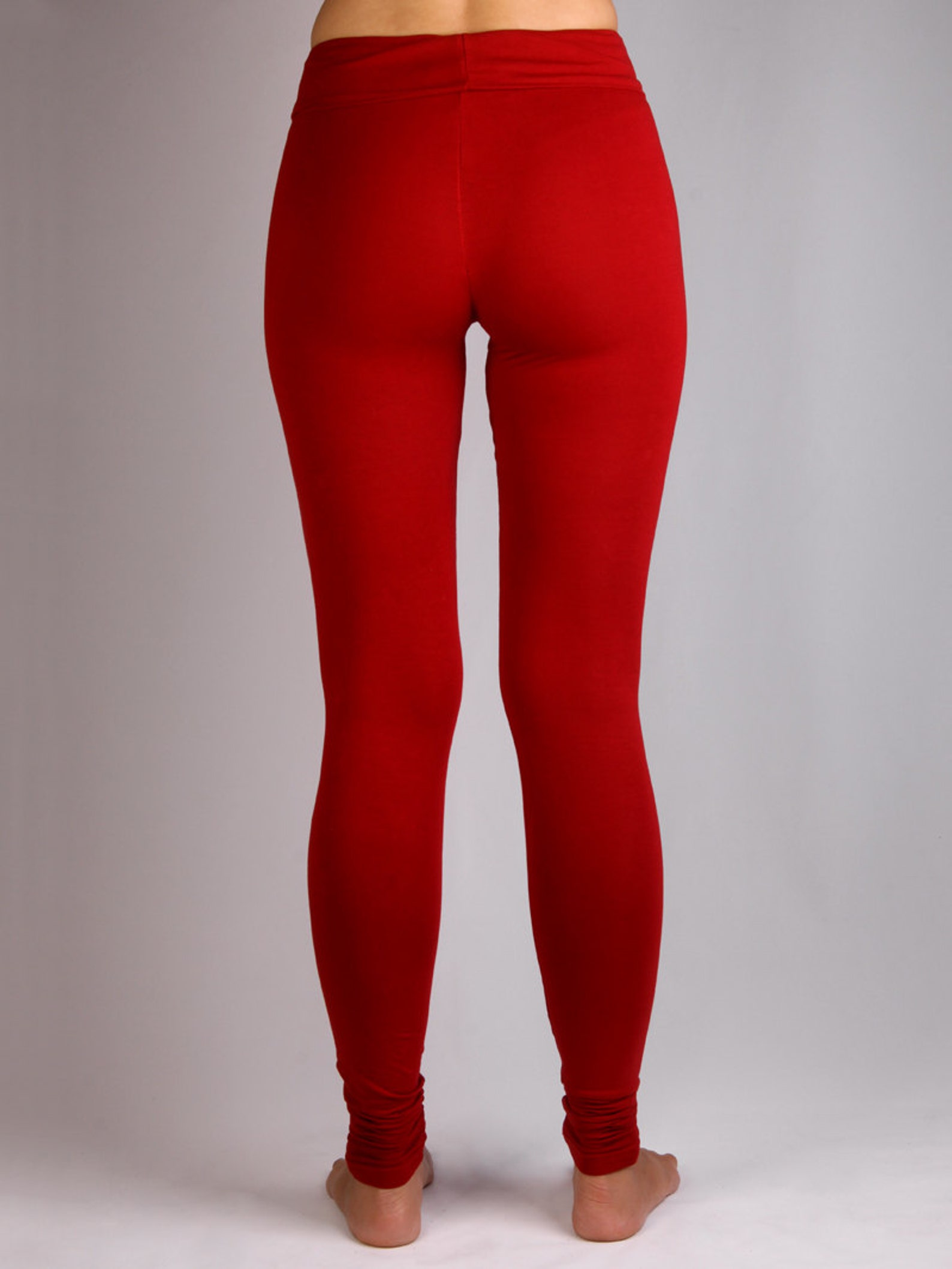 Red India Leggings in Rayon Spandex - Dance Wear, Yoga Wear, Active ...