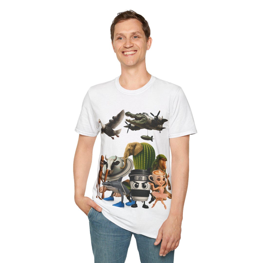 Italian Brainrot, Brain Rot, Whimsical Graphic Tee, Fun T-shirt for ...