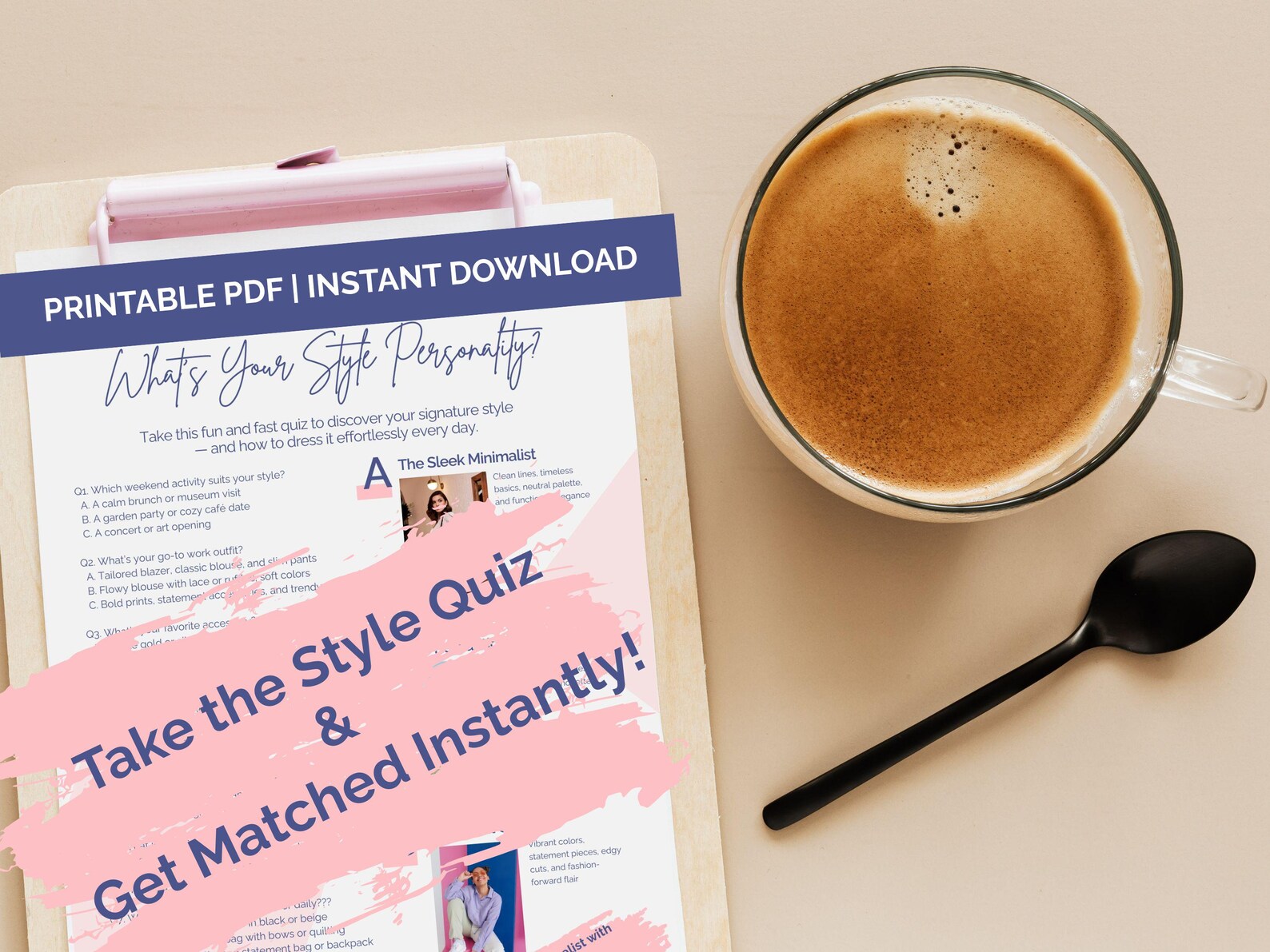 Style Personality Quiz Printable – Discover Your Style Type | Fashion ...