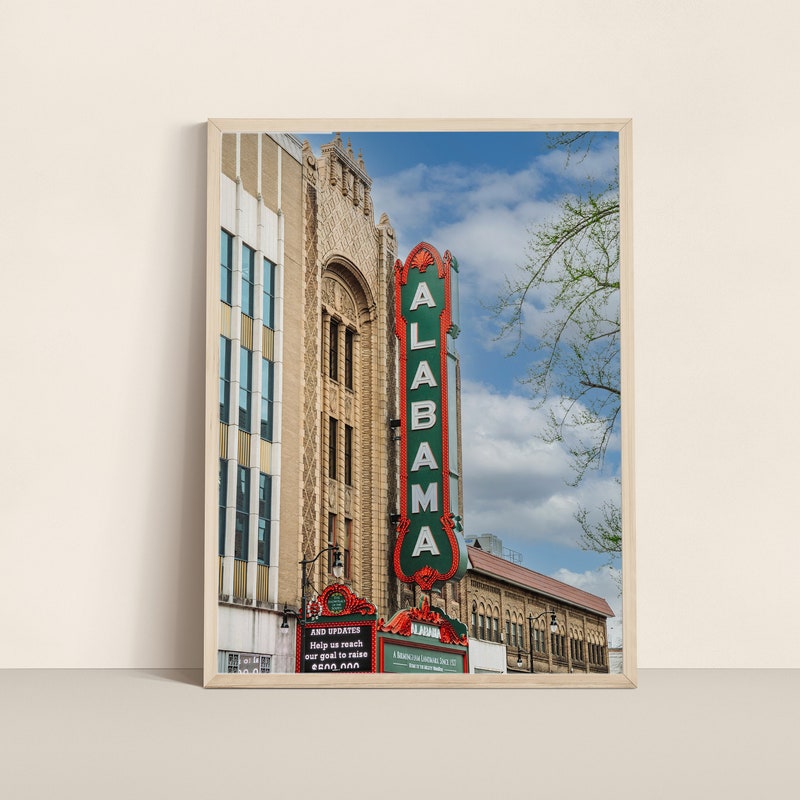 Alabama Theatre Art - Etsy
