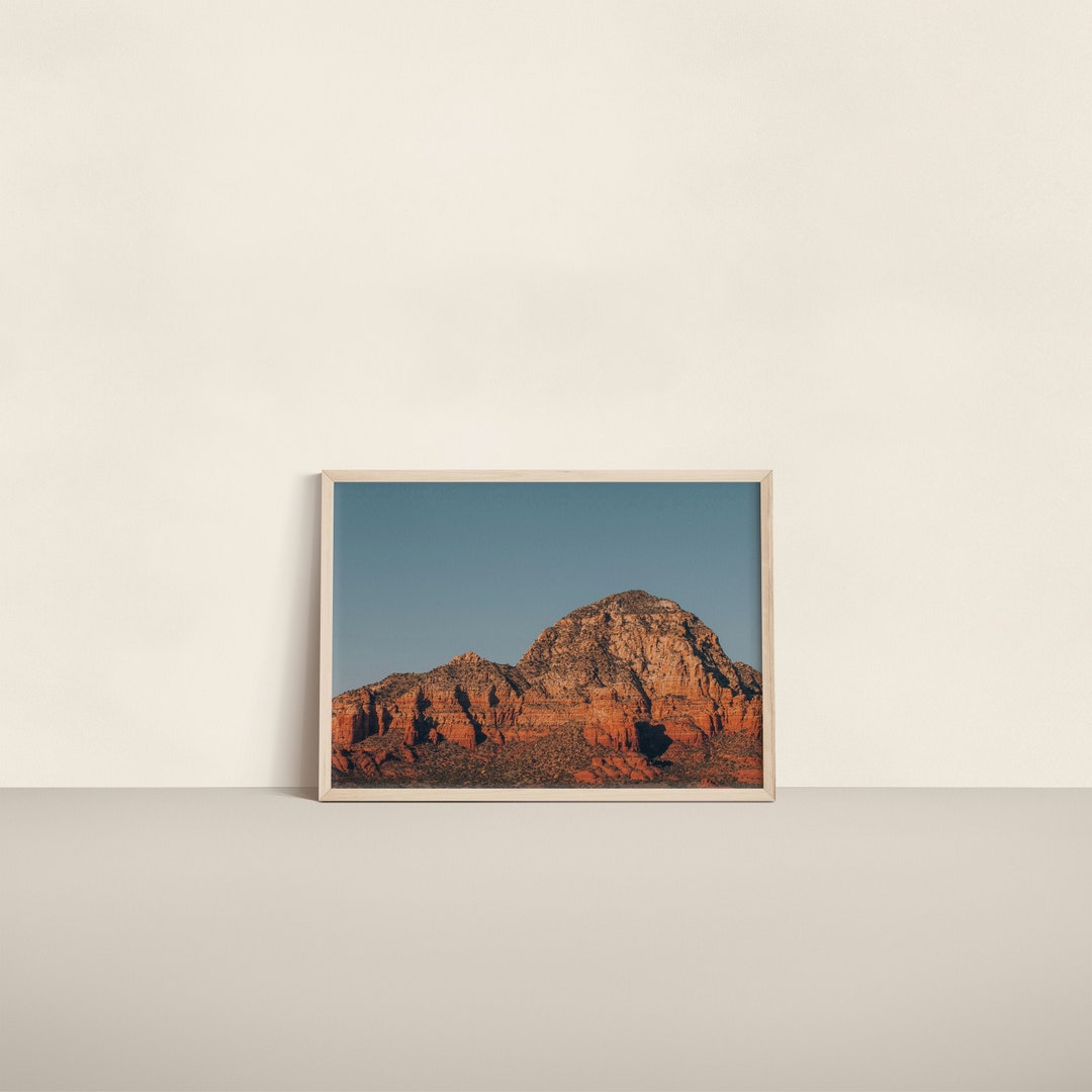 Sedona Arizona Red Rocks Print - Southwestern Landscape Wall Art ...