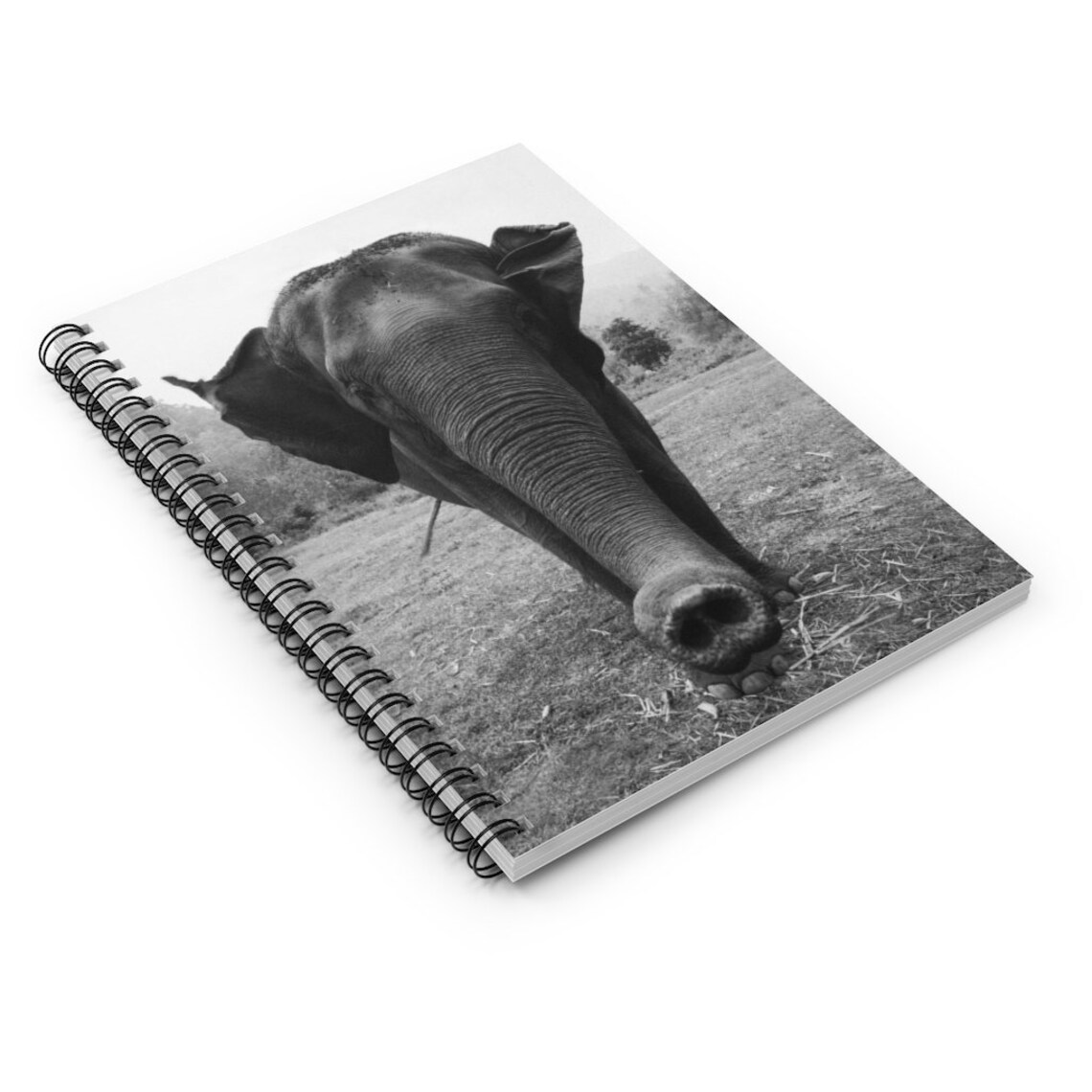 Elephant Notebook Lined Spiral Notebook Elephant Journal - Etsy UK