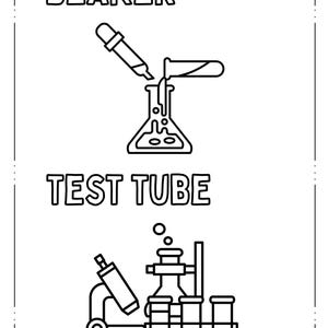 Chemistry Coloring Book - Etsy