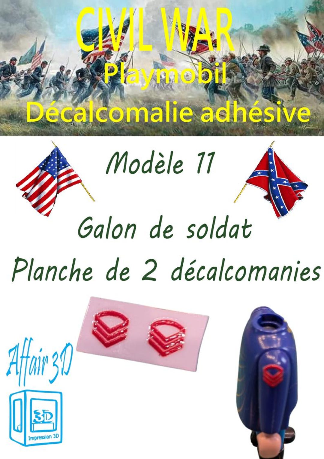 Custom Playmobil Adhesive Decal - ACW - Red Stripes 011 - Etsy