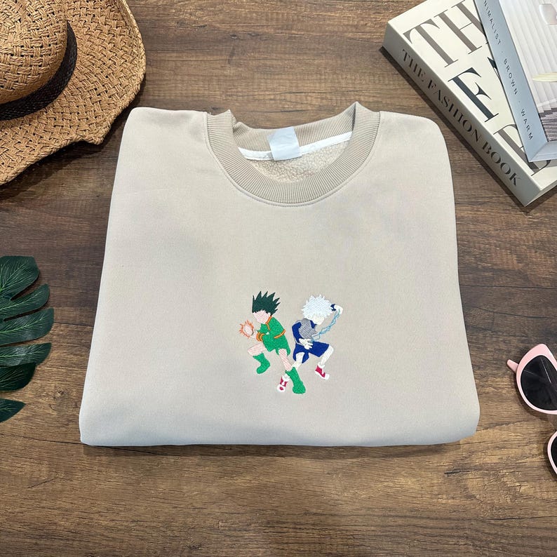 Hunter X Hunter Sweater, Gon Freecss Killua Zoldyck Hoodie, Anime ...