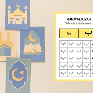 Arabic Alphabet Worksheets for Kids | Hijaiyah Letters A–Z | Islamic ...