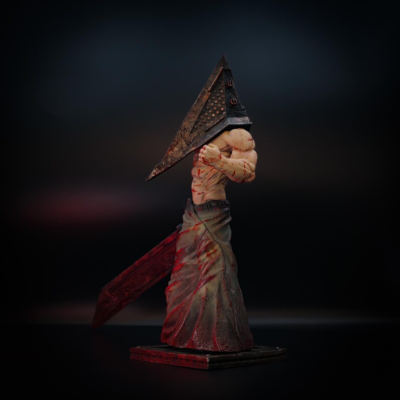 Silent Hill Pyramid Head Horror Hand Painted High Quality Art Figure ...