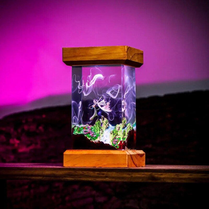 Demon Slayer Lamp - Etsy