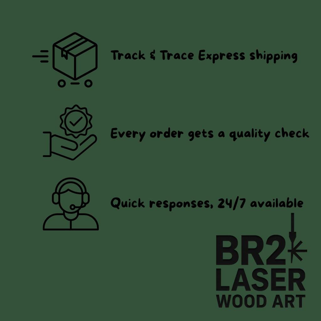 Wooden John Deere Tractor Wall Decor | Laser-cut Farm Vehicle Wall Art ...