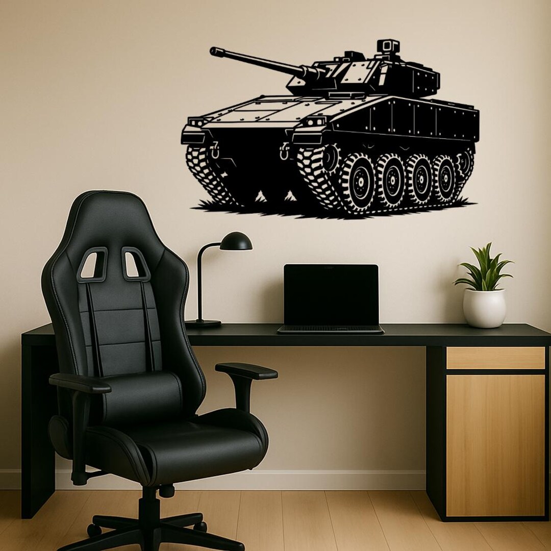 CV90 MK4 Wooden Wall Art by Pax Armata – Military Vehicle Silhouette ...