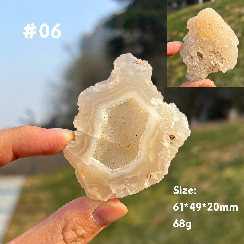 Unique Natural Agate Geode,raw Crystals Cluster,mineral Specimen,reiki ...