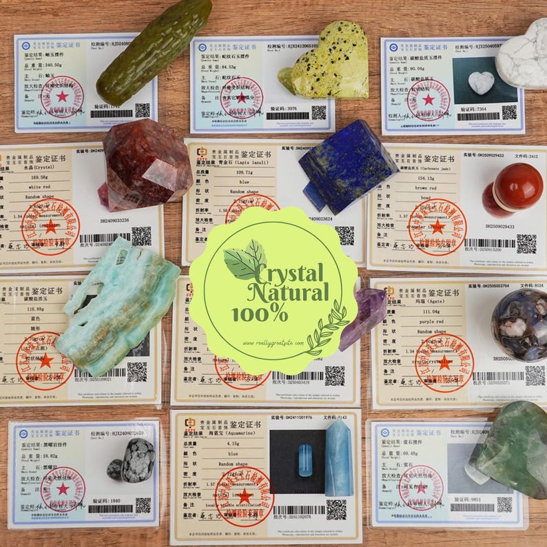 Curated Crystal Box,mystery Crystal Box,handpicked Crystal Set,reiki ...