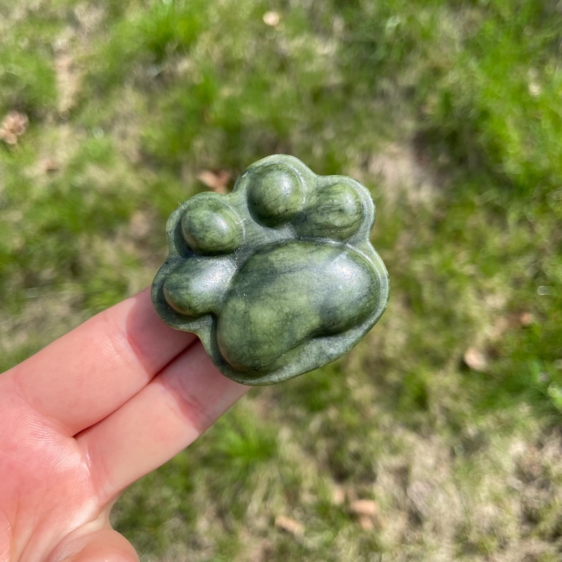 Natural Crystal Cat Paw Carving,reiki Healing Gemstone,home Decor 1pc ...