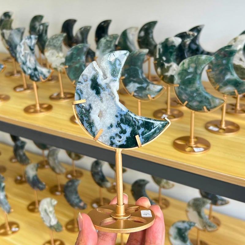 Moon Agate Stand - Etsy