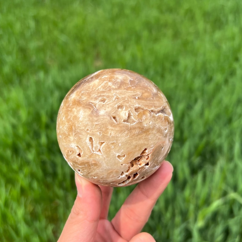Natural Calcite Sphere,reiki Healing Crystal Ball,home Decor 1pc - Etsy UK
