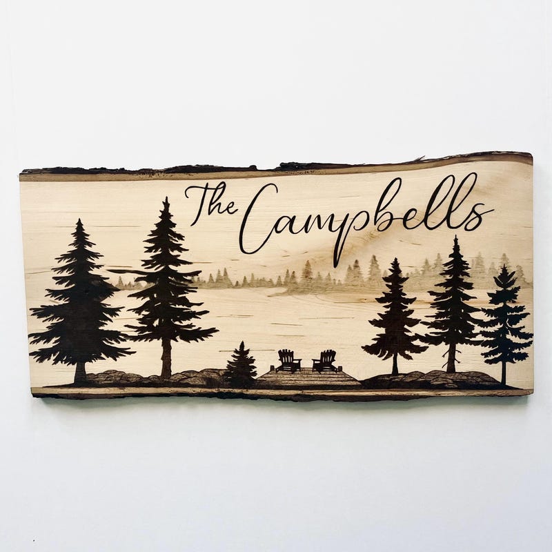 Pyrography Sign - Etsy