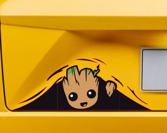 Groot Laptop Sticker - Etsy