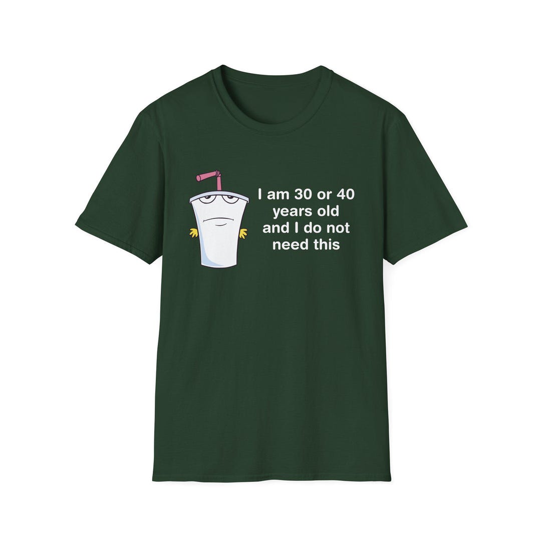 Master Shake ATHF: I Am 30 or 40 and I Do Not Need This - Etsy