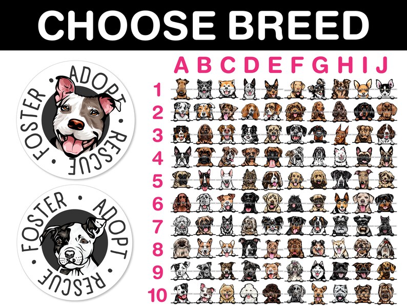 Custom Dog Sticker Pet Car Window Decal Personalized Dog - Etsy